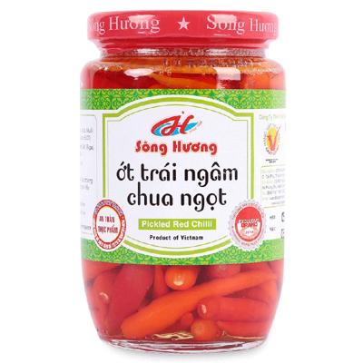 Ớt Trái Ngâm Chua Ngọt Sông Hương Hũ 350G